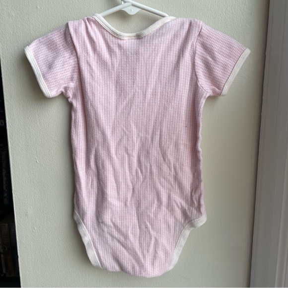 Gerber | One Pieces | Gerber Baby Pink Gingham Pattern Onesie Outfit ...